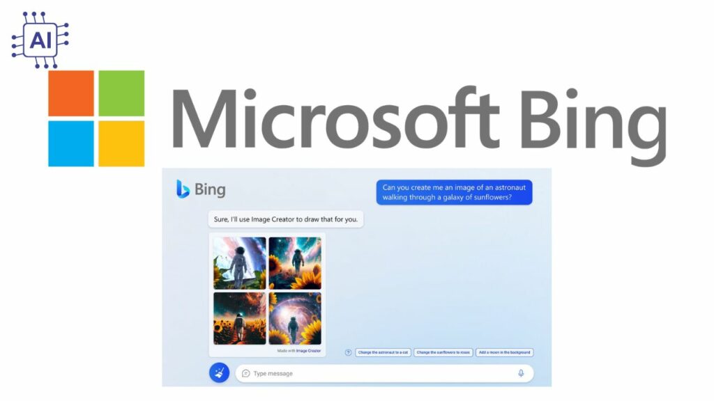 Bing Image Creator de Microsoft époustouflant 2024